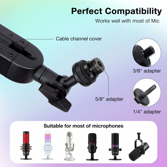 GetUSCart- Blue Yeti Boom Arm with Extension Tube - Mic Boom Arm ...
