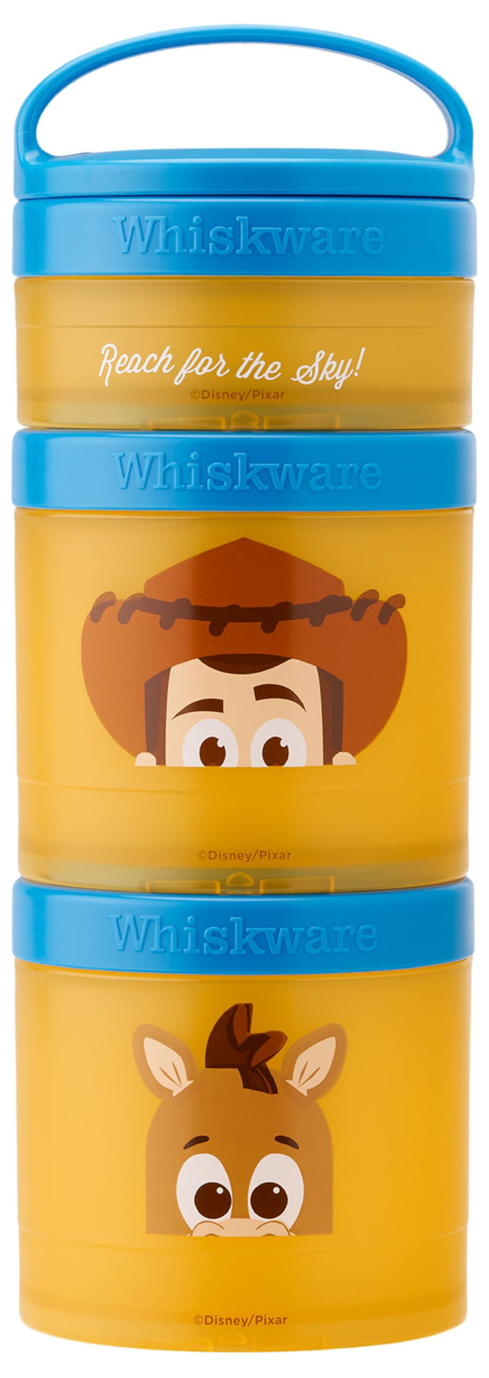 GetUSCart- Whiskware Disney Pixar Stackable Snack Containers for Kids ...