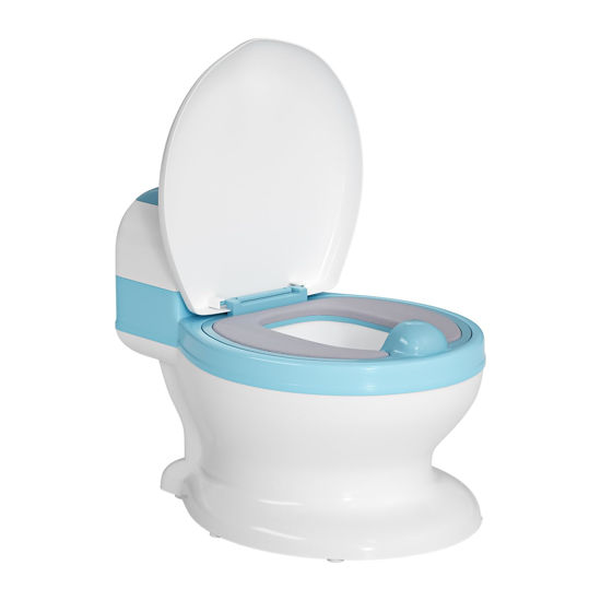 GetUSCart- MCGMITT Potty Training Toilet, Realistic Potty Training Seat ...