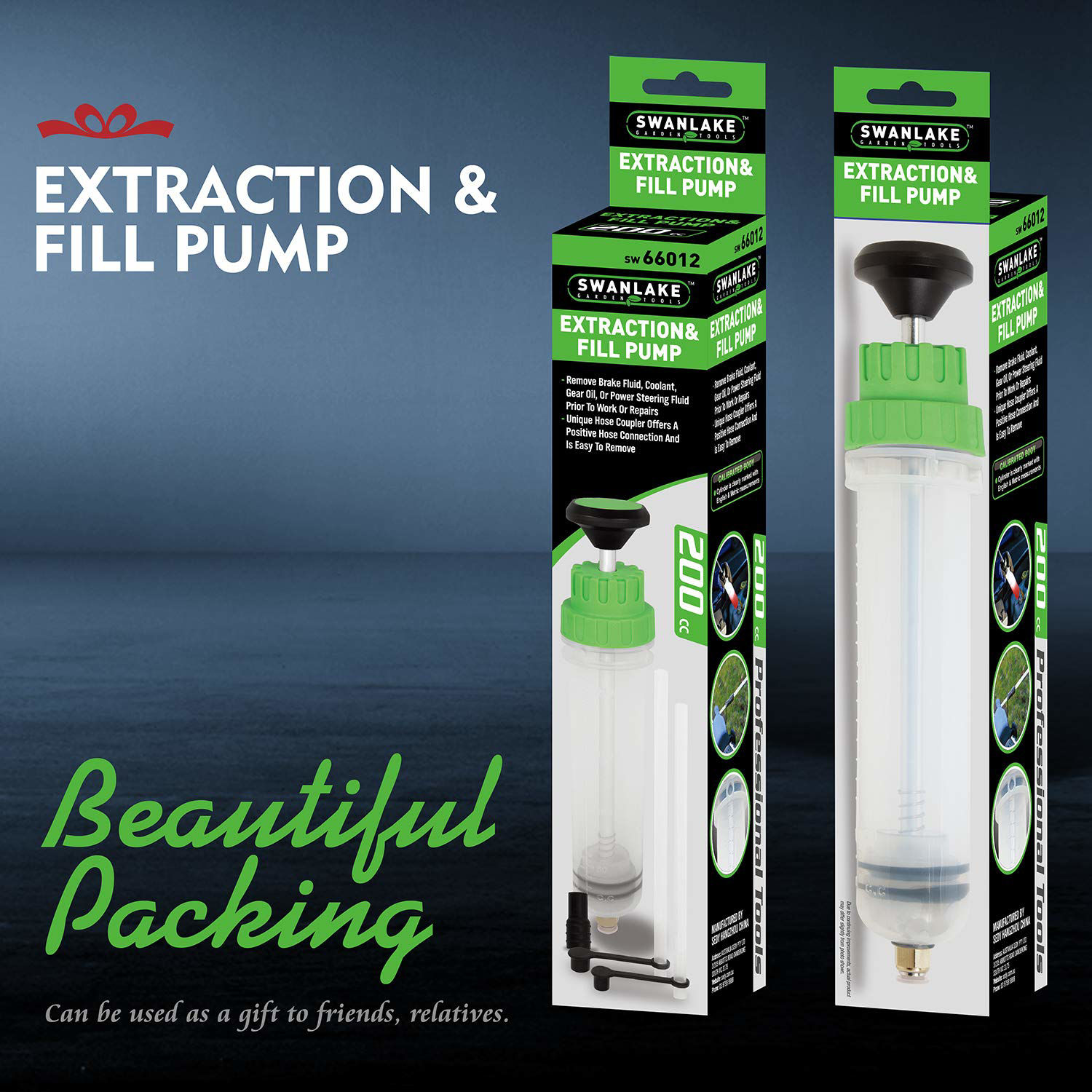 GetUSCart- SWANLAKE 200cc Fluid Extractor, Extraction&Fill Pump,Fluid ...