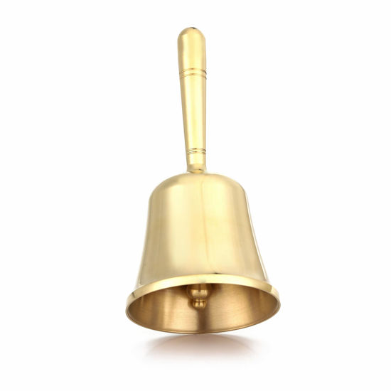 GetUSCart- Homelavie Super Loud Solid Brass Small Hand Call Bell for ...