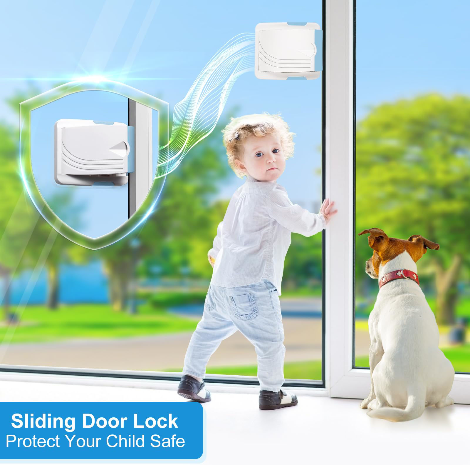 GetUSCart- Sliding Door Lock - Sliding Closet Door Lock -Sliding Door ...