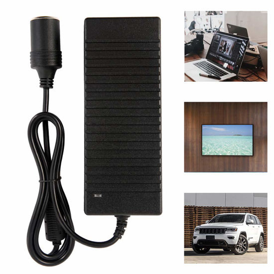 GetUSCart- Suacopzar 12V 10A Car Power Adapter Female Auto Cigarette ...