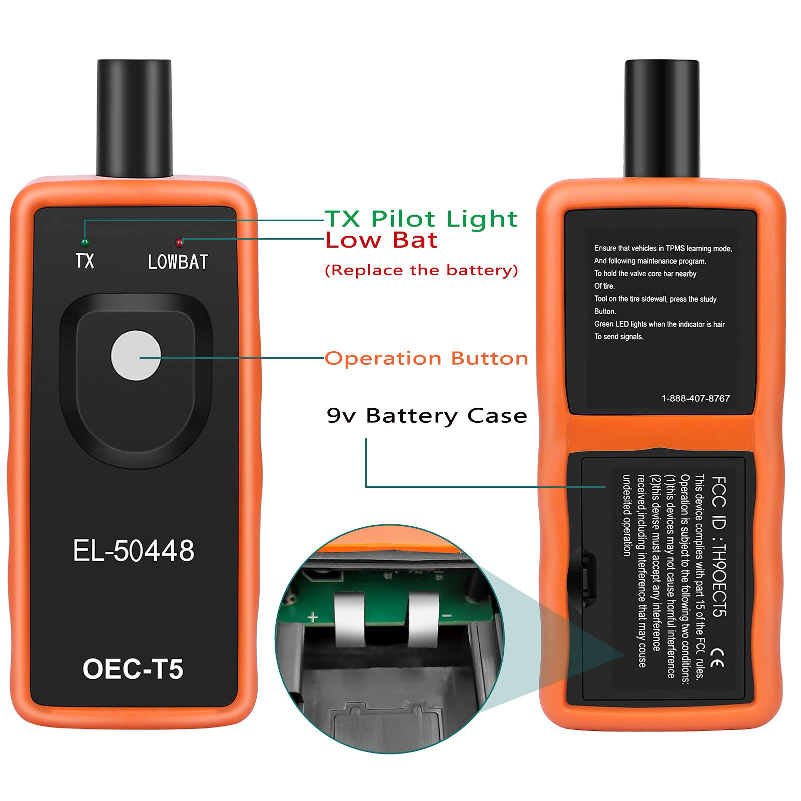 GetUSCart- SpassLeben TPMS Relearn Tool for GM, Auto Tire Pressure ...