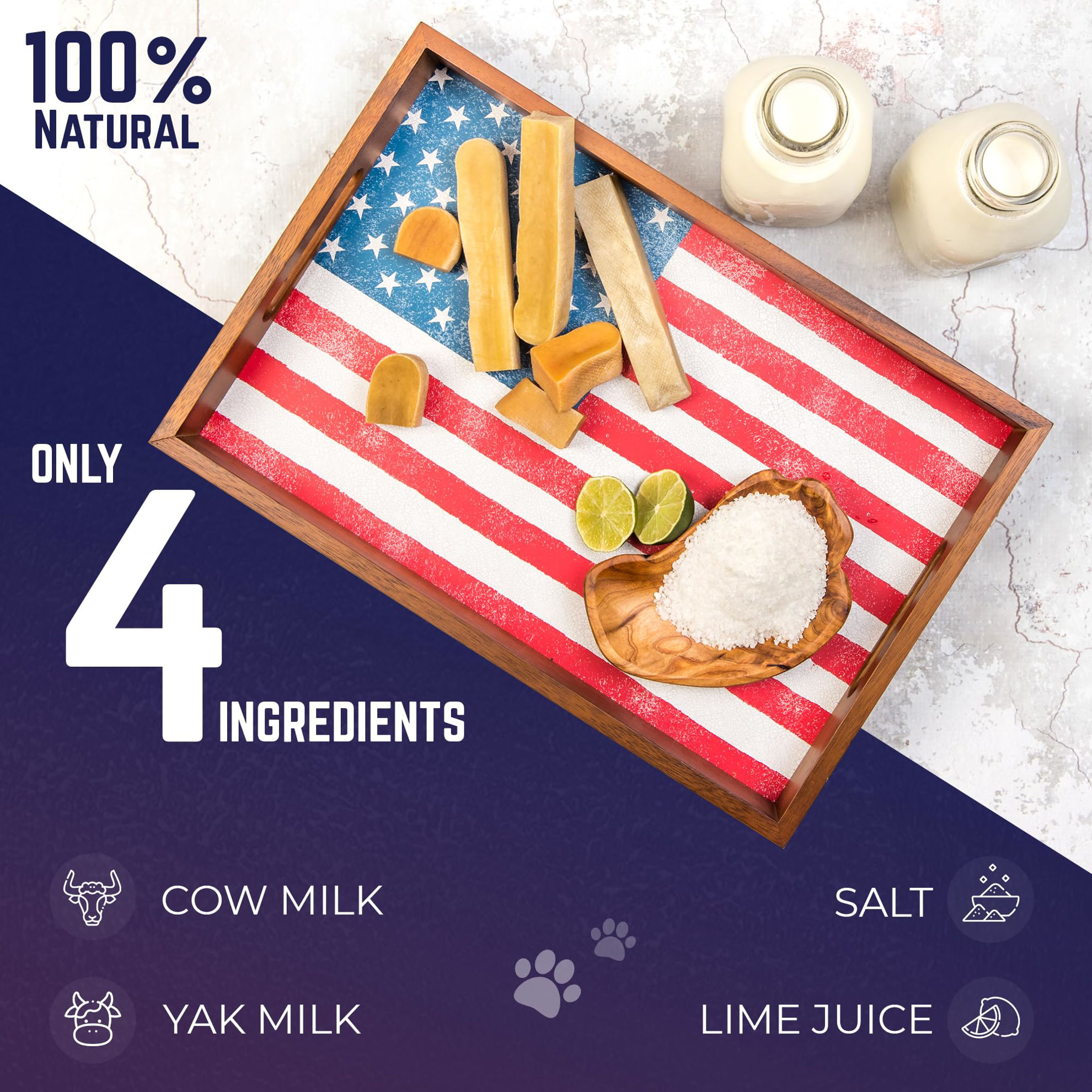 GetUSCart- Devil Dog Pet Co. Himalayan Yak Chews, Yak Cheese Dog Chews ...