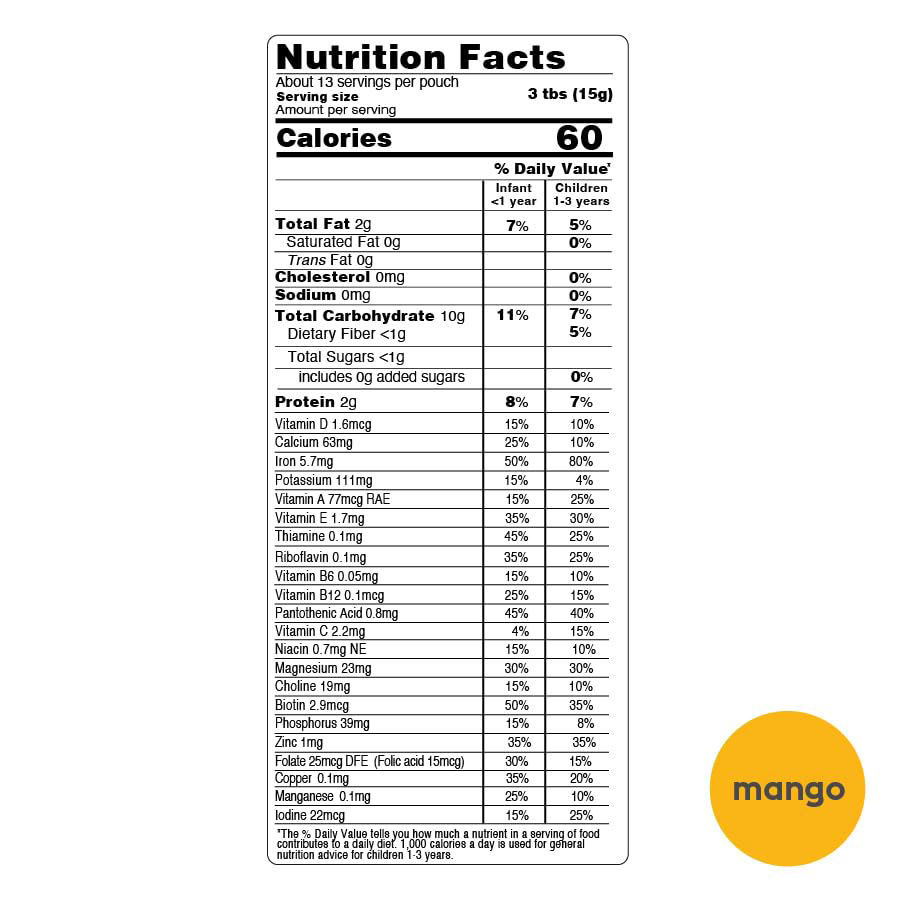 GetUSCart- Else Nutrition Super Cereal For Babies 6 mo+, Made With Real ...
