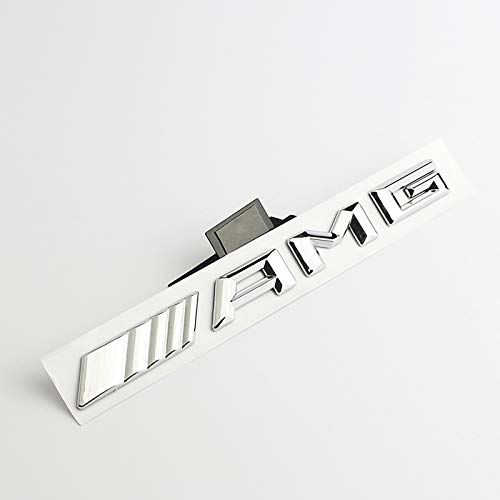 GetUSCart- 1pcs 3D Benz AMG Car Logo ABS Letter Emblem Decal for Car ...