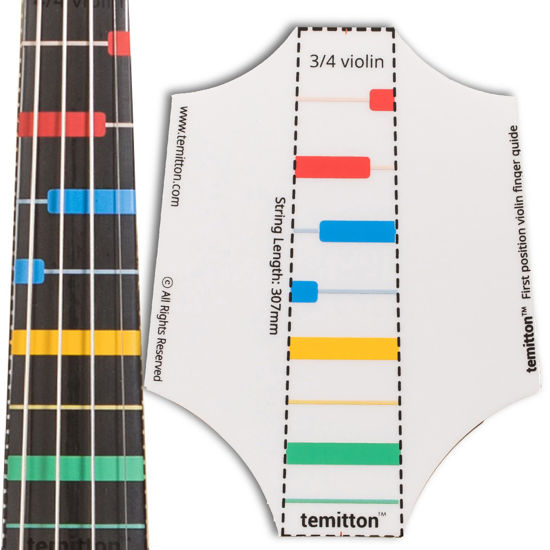 GetUSCart- Non-Adhesive Violin Finger Guide for Adult/Kids Beginner ...