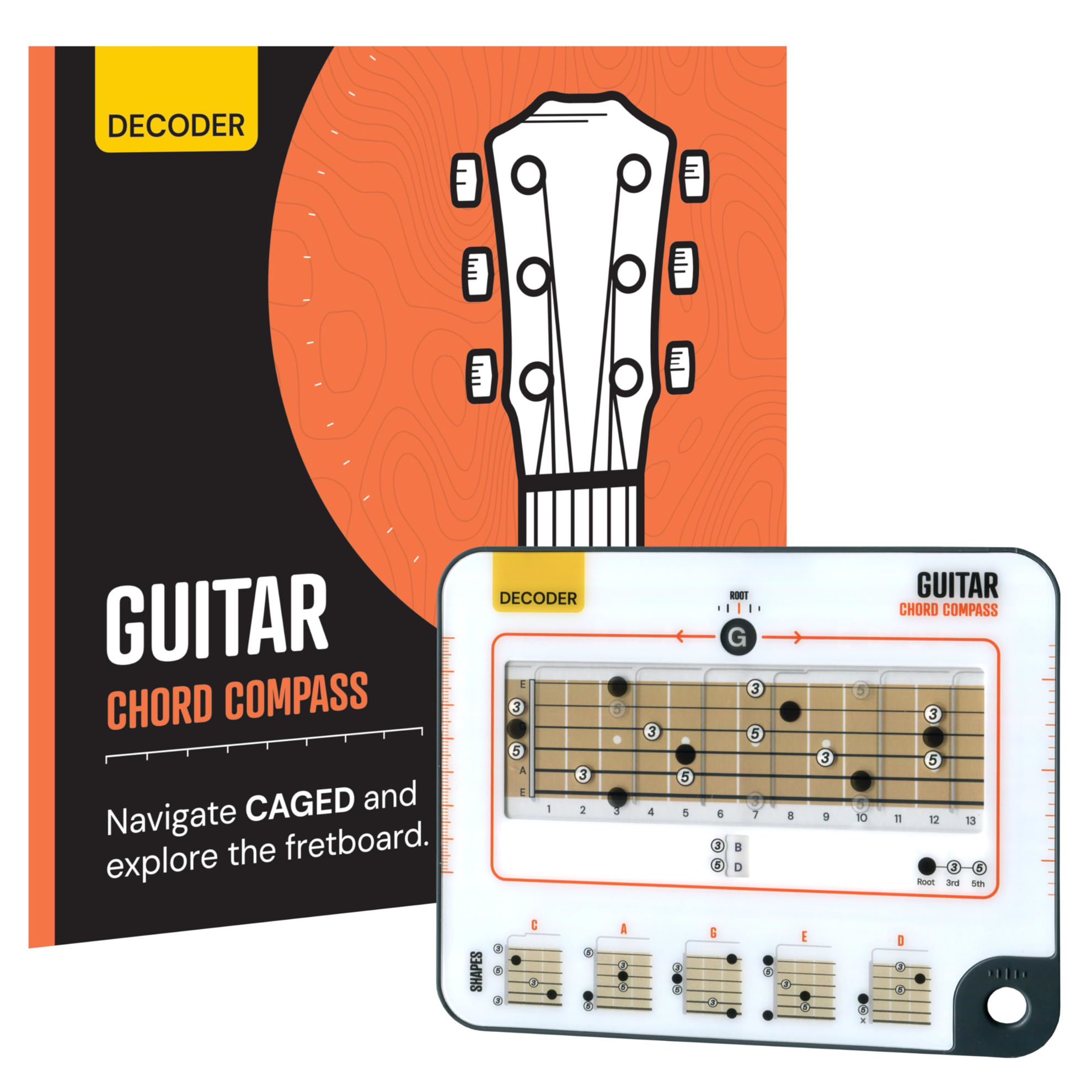 GetUSCart- Guitar Chord Book & Chord Tool - Understand CAGED System for ...