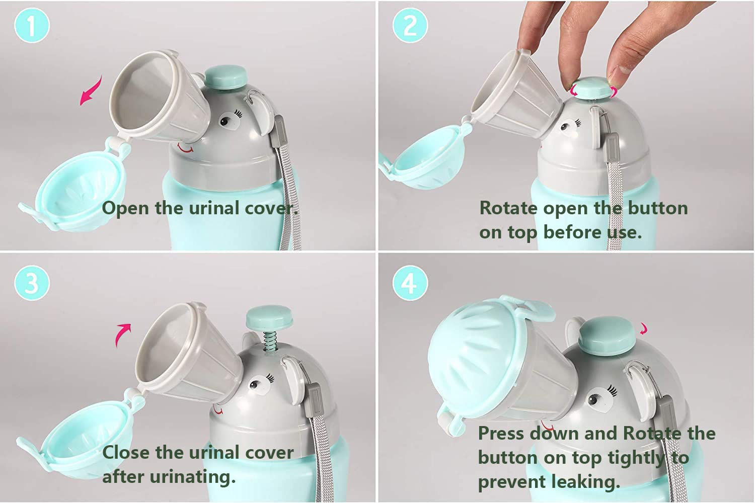 GetUSCart- ONEDONE Portable Potty Baby Child Potty Urinal Emergency ...