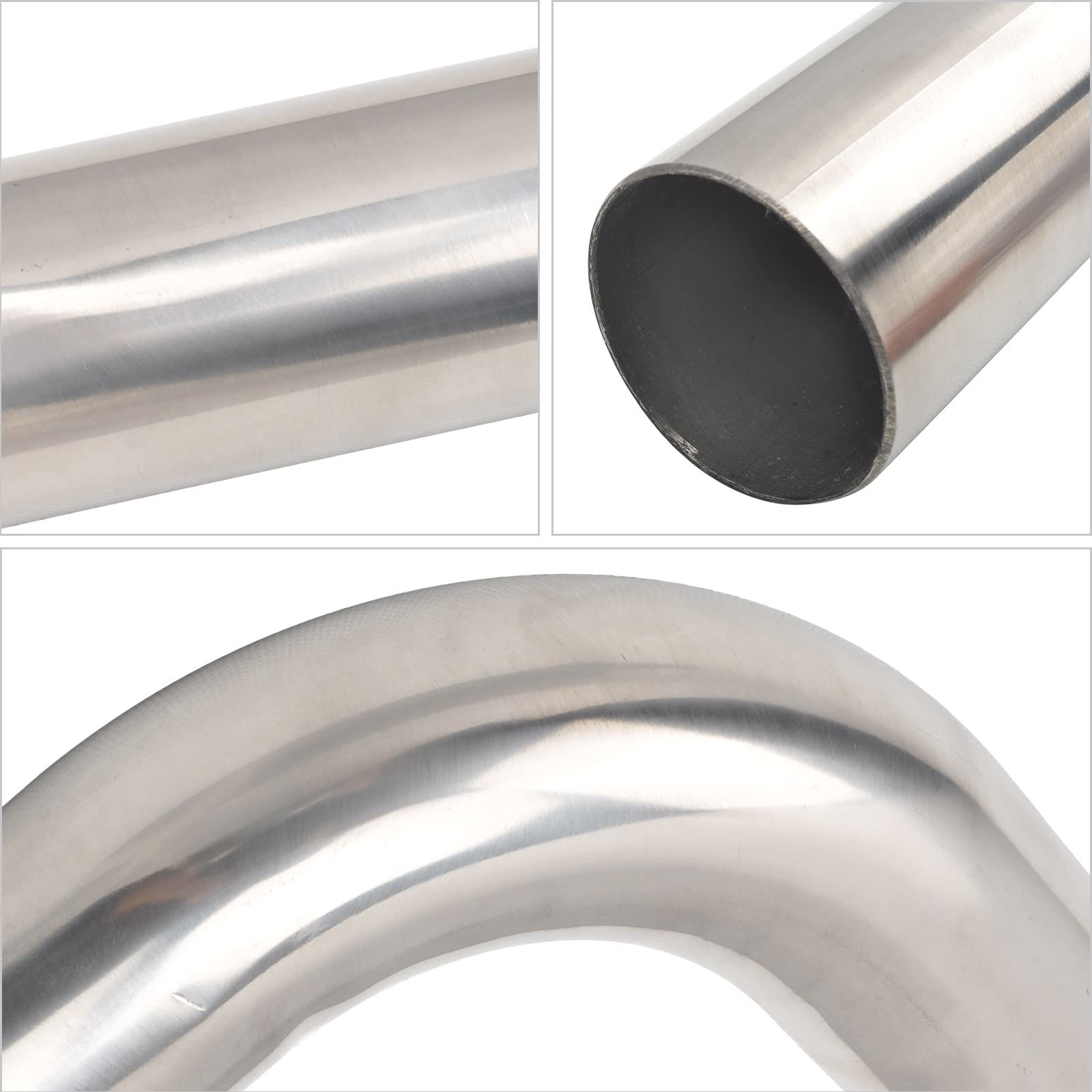 GetUSCart- FGJQEFG 2.5 Inch 90 Degree DIY Custom Mandrel Exhaust Pipe ...