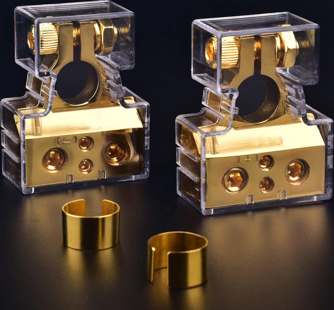 GetUSCart- SUNMORN Battery Terminal Connectors, 0/2/4/6/8/10 AWG ...