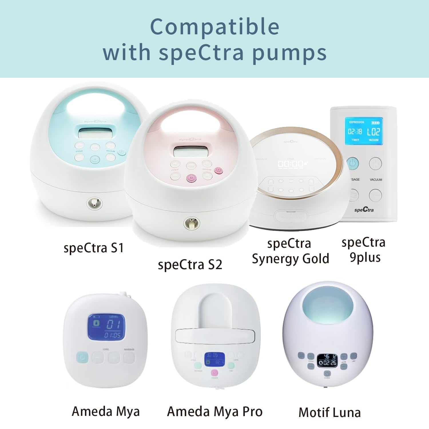 GetUSCart- Momstouch 20mm Flange and Duckbill Valve Compatible with ...