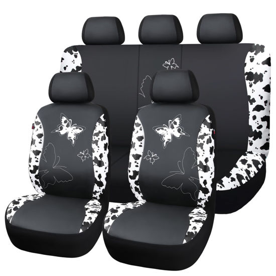 GetUSCart- Flying Banner Butterfly car seat Covers ful Set Fashion ...