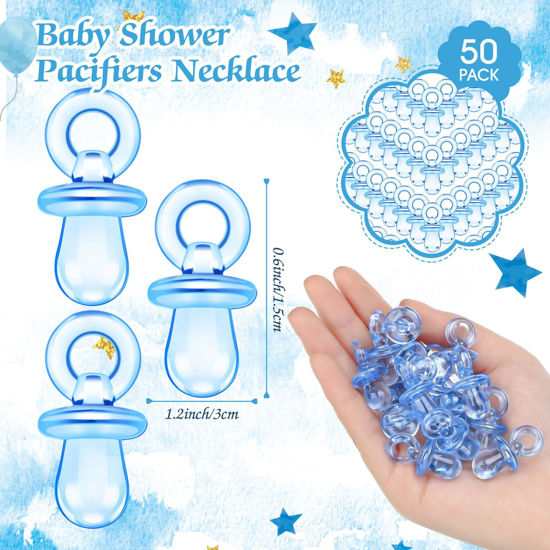 GetUSCart- Thyle 51 Pcs Pacifier Hunt Baby Shower Games Include ...