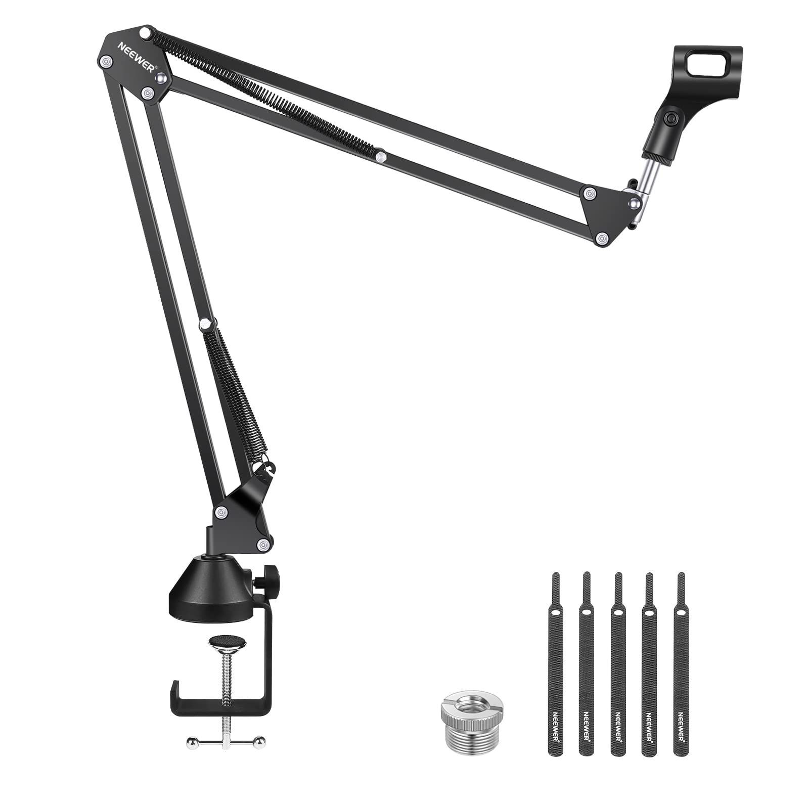 GetUSCart- NEEWER Microphone Arm Stand, Suspension Boom Scissor Mic Arm ...